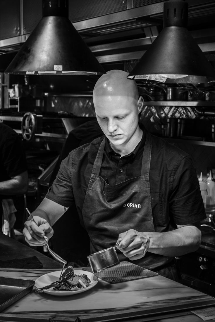 Max Coen, chef at Dorian - Great British Chefs