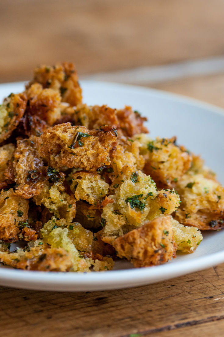 Garlic Croutons Recipe - Great British Chefs