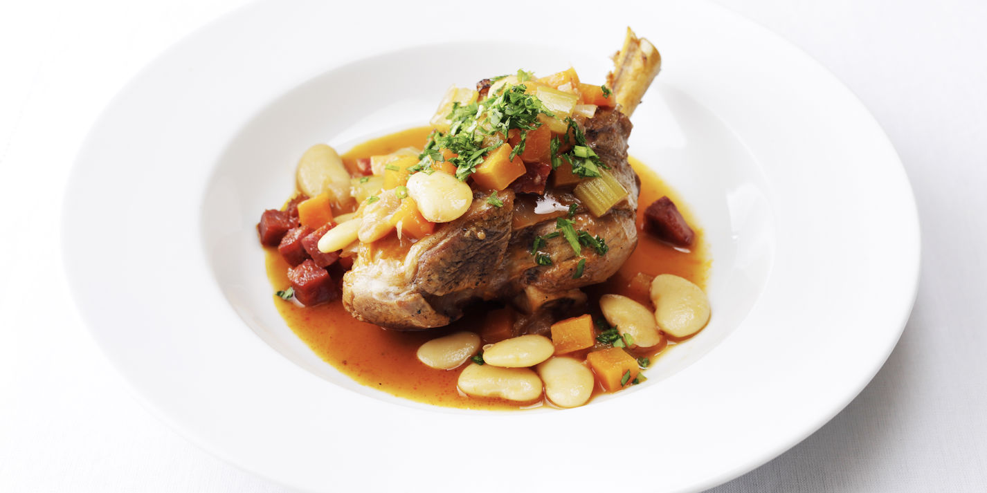 Braised Lamb Shank Recipe - Great British Chefs
