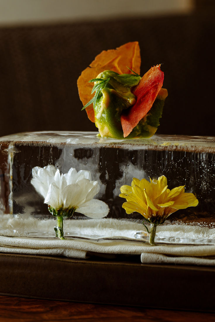 Peach and Marigold Sherbet Recipe - Great British Chefs