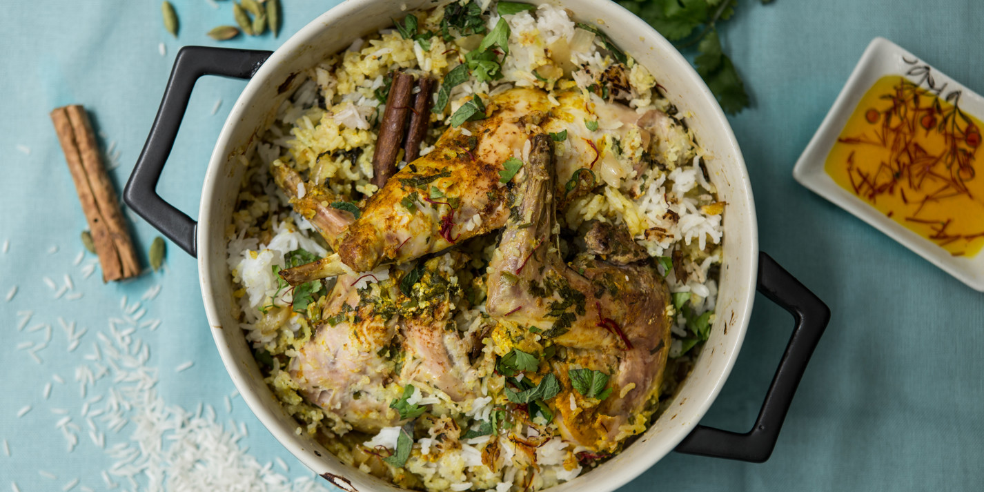 Rabbit biryani recipe - Great British Chefs