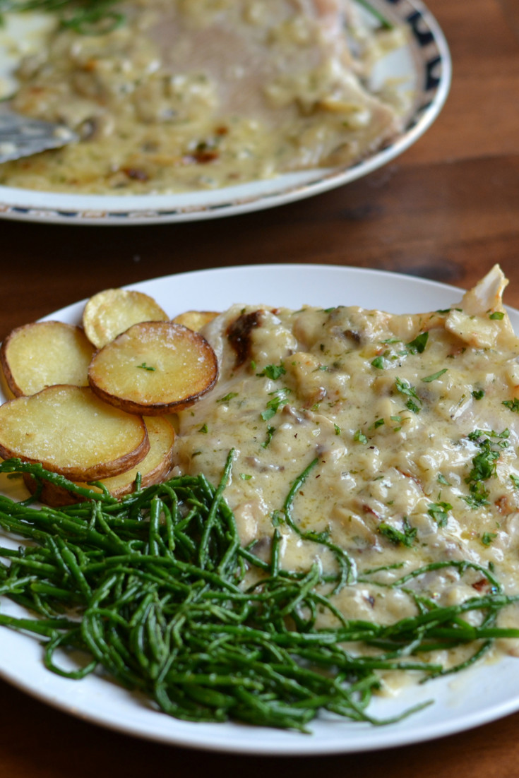 Baked Skate Wing Recipe - Great British Chefs