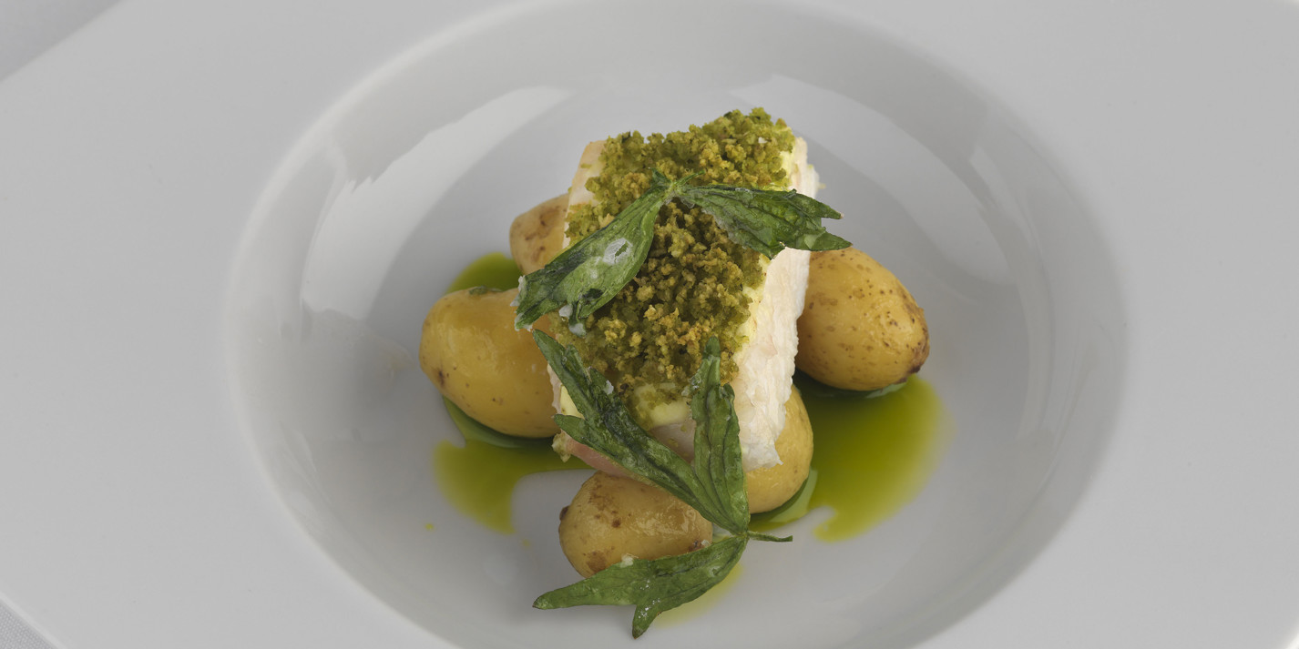Brill with New Potatoes Recipe - Great British Chefs
