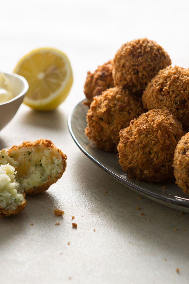 Simple Cod and Vegetable Fritter Recipe - Great British Chefs