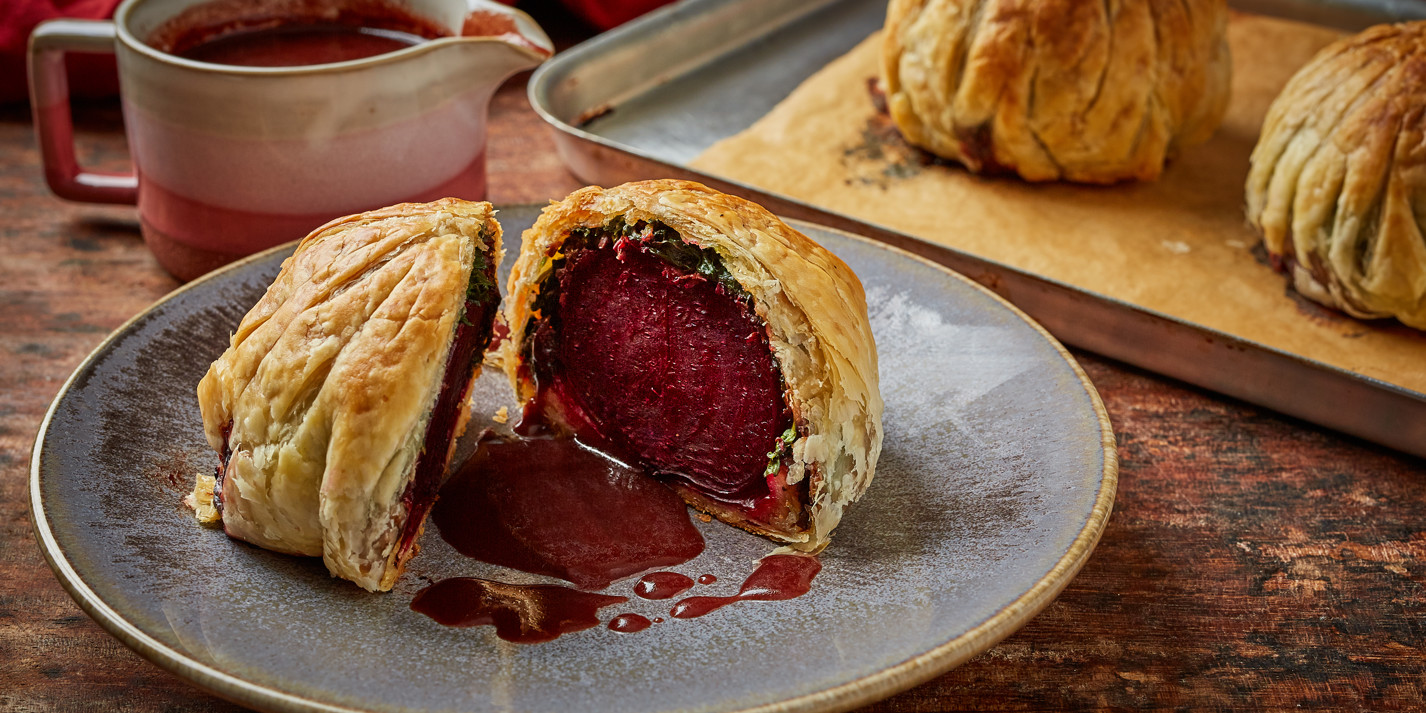 Vegan Beetroot Wellington Recipe - Great British Chefs