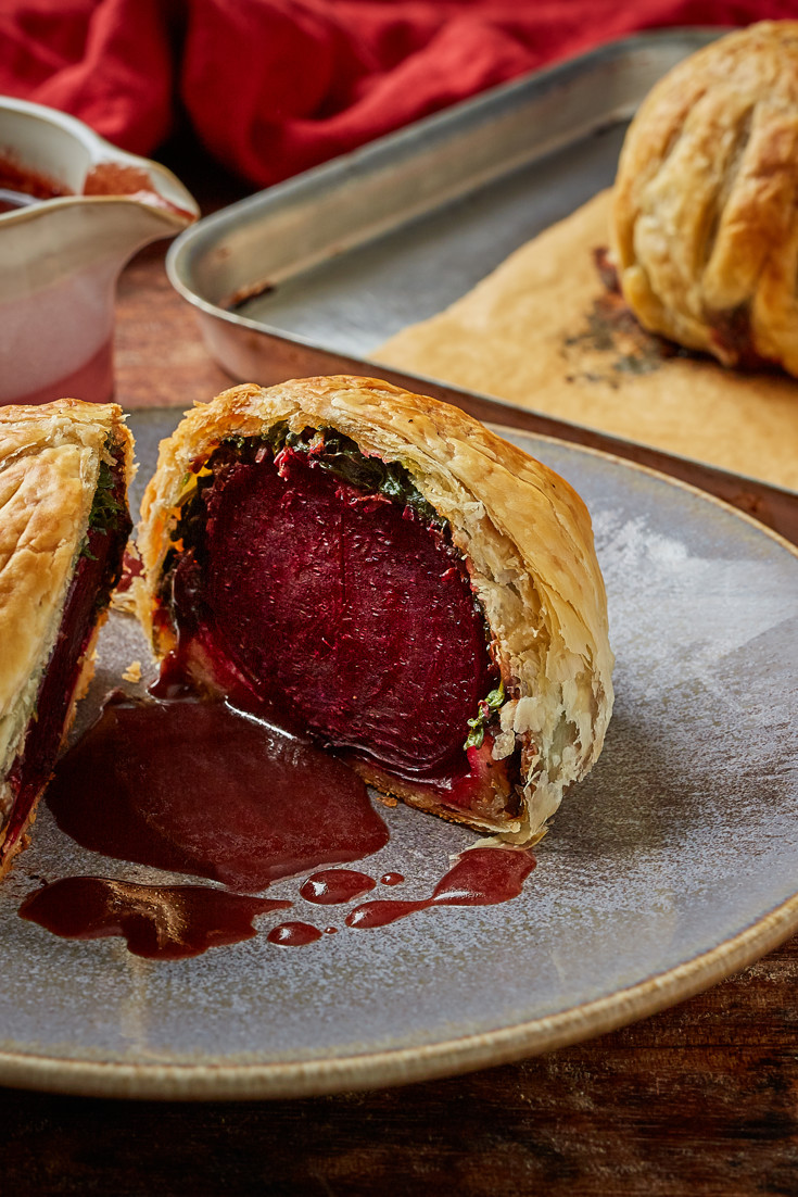 Vegan Beetroot Wellington Recipe - Great British Chefs