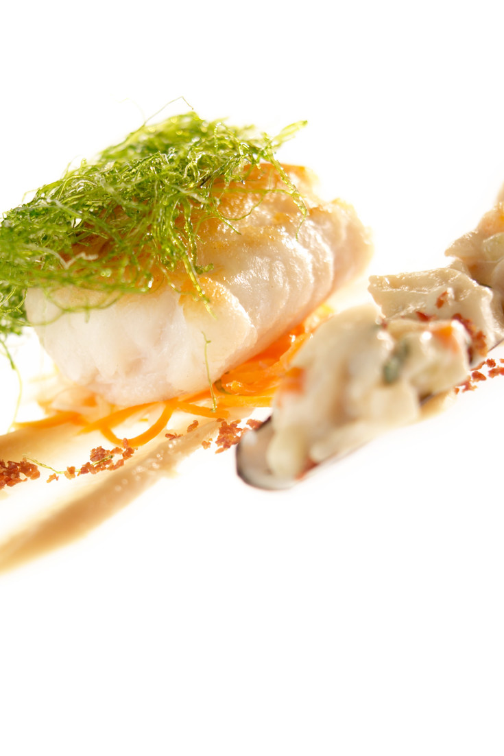 Ling Recipe With Razor Clams & Samphire - Great British Chefs