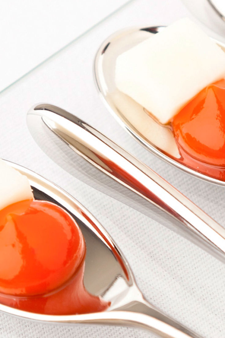 Red Pepper Purée With Goats Cheese Recipe - Great British Chefs