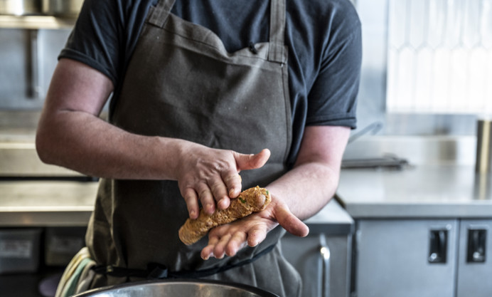 Rabbit and Pork Fat Kebab Recipe - Great British Chefs