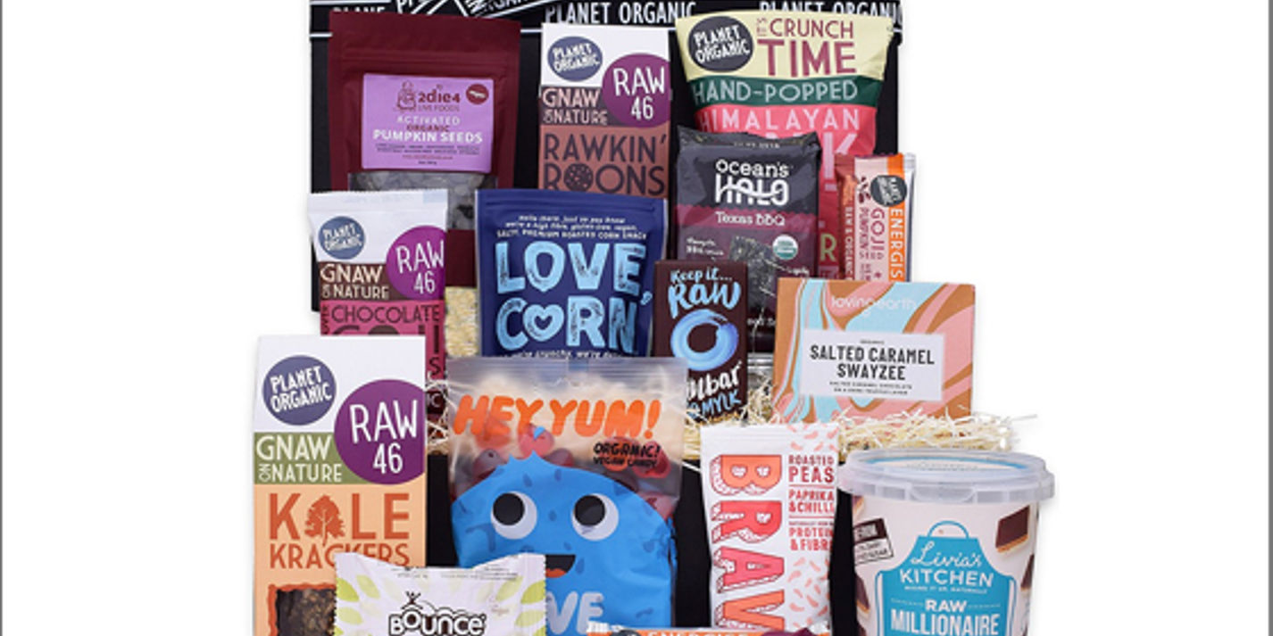 Win a Planet Organic vegan snacking hamper worth £50 - Great British Chefs