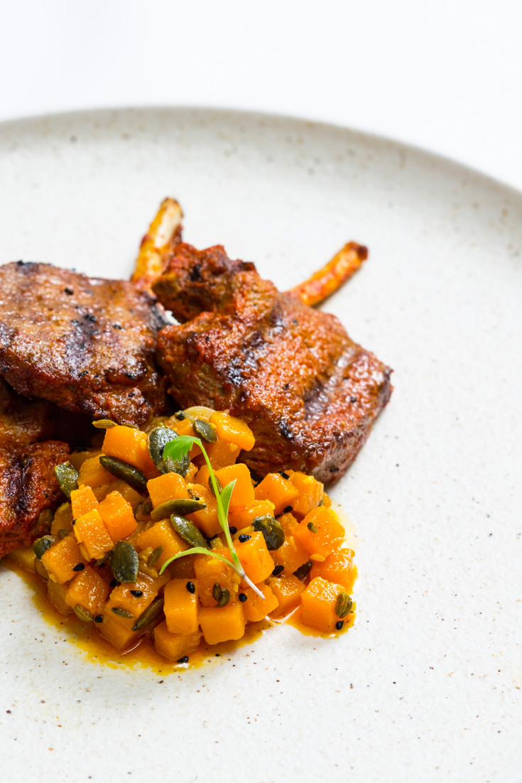 Spiced Minted Lamb Chops Recipe - Great British Chefs