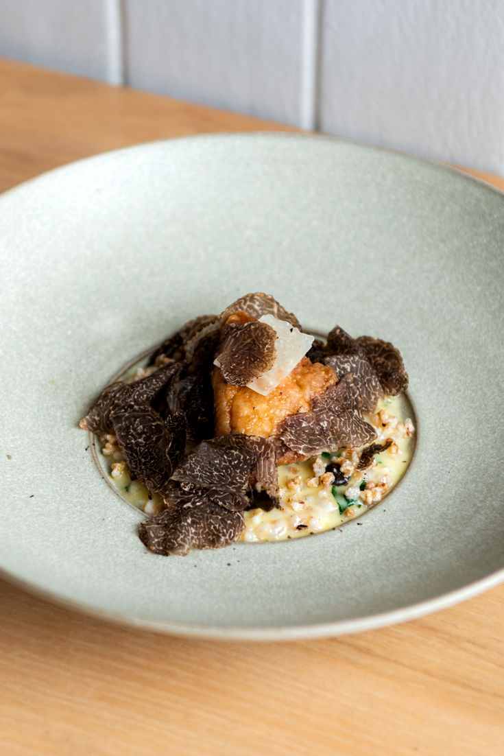 Veal Sweetbreads, Spelt and Pickled Walnut Recipe - Great British Chefs