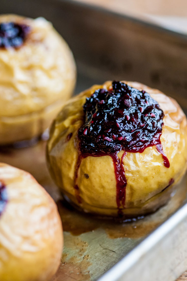 Baked Stuffed Apples Recipe - Great British Chefs