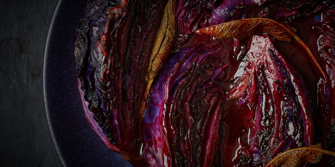 Mulled Wine-Braised Red Cabbage Recipe - Great British Chefs