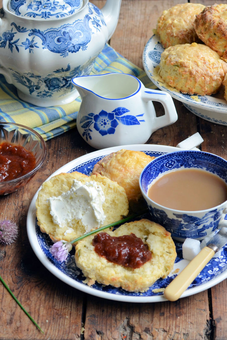 Cheese and Chive Scones Recipe - Great British Chefs