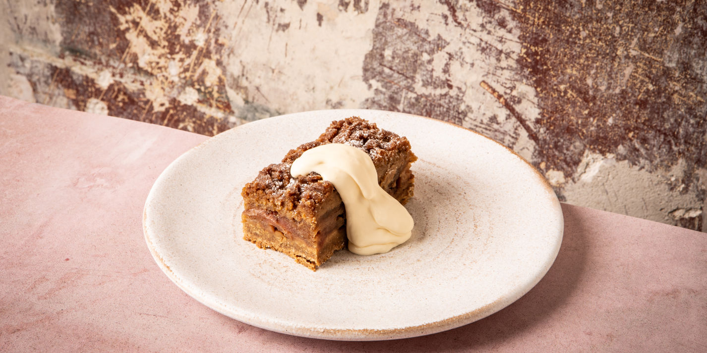 Baked Apple and Miso Shortcake Recipe - Great British Chefs