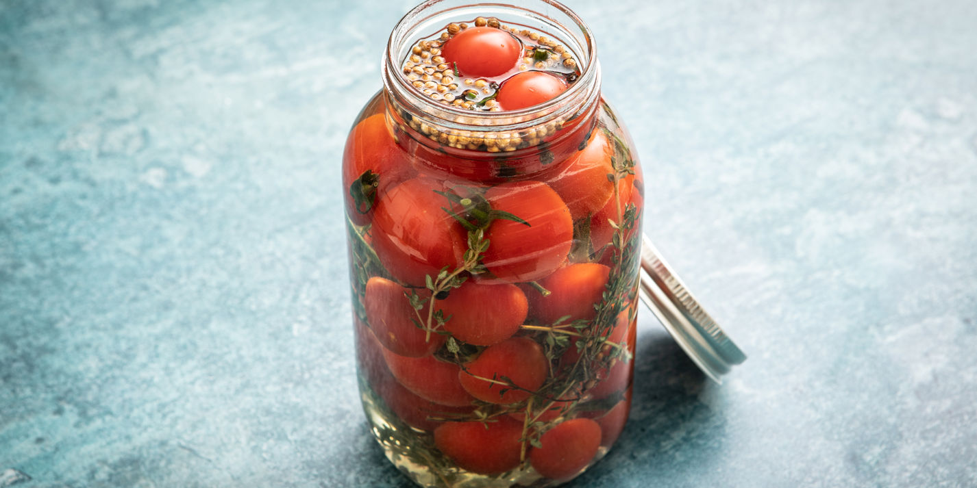 Fermented Piccolo Cherry Tomatoes with Black Pepper and Thyme Recipe ...