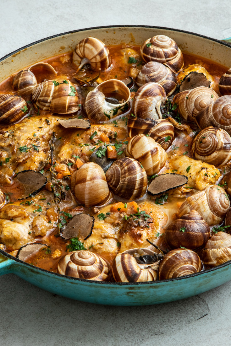 Rabbit with Snails and Grated Black Truffle Recipe - Great British Chefs