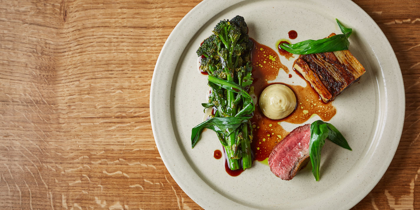 Hogget, Anchovy, Wild Garlic, Sprouting Broccoli Recipe - Great British ...