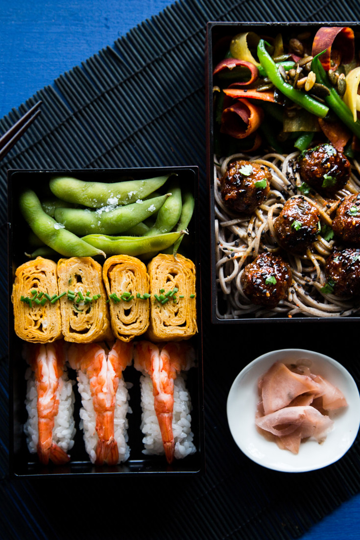 Prawn Nigiri Bento Box Recipe - Great British Chefs