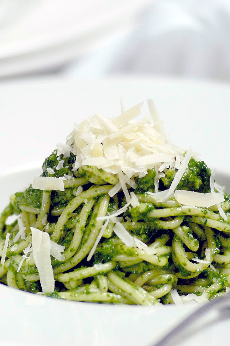 Spinach Spaghetti Piemontesi Recipe - Great British Chefs