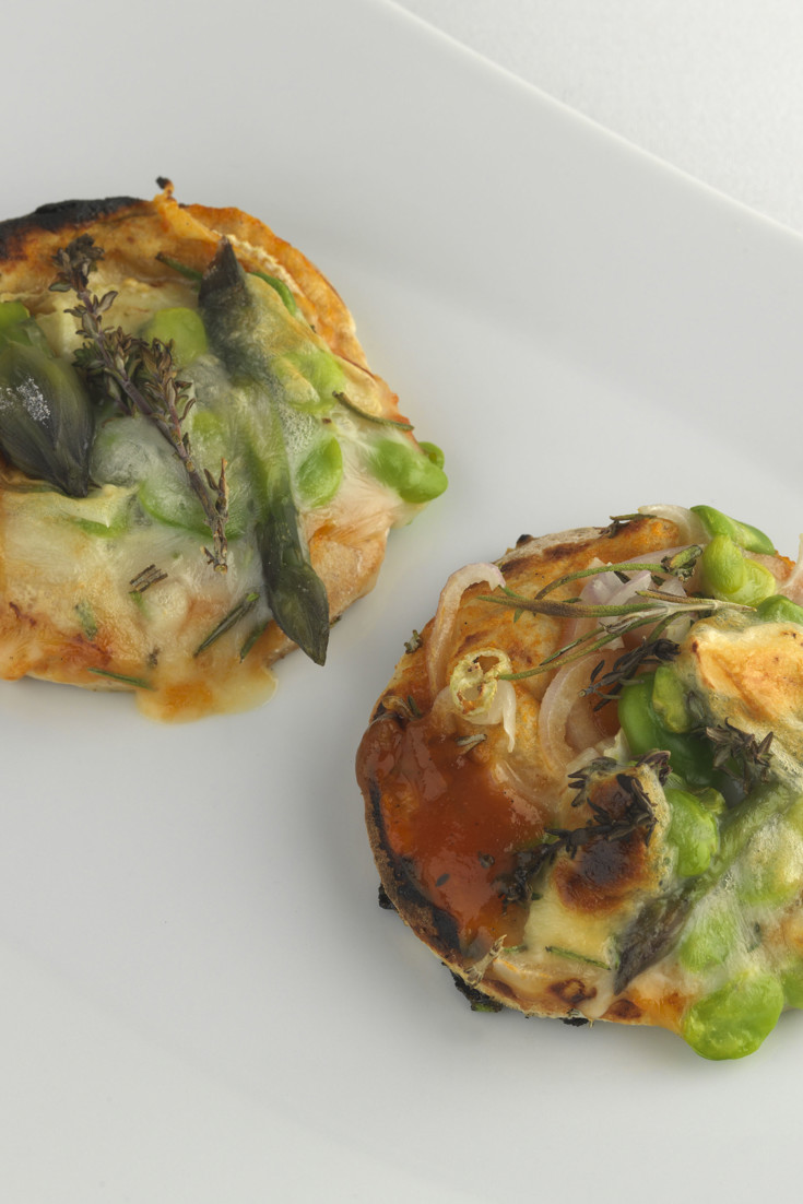 Barbecued Garden Vegetable Pizza Recipe - Great British Chefs