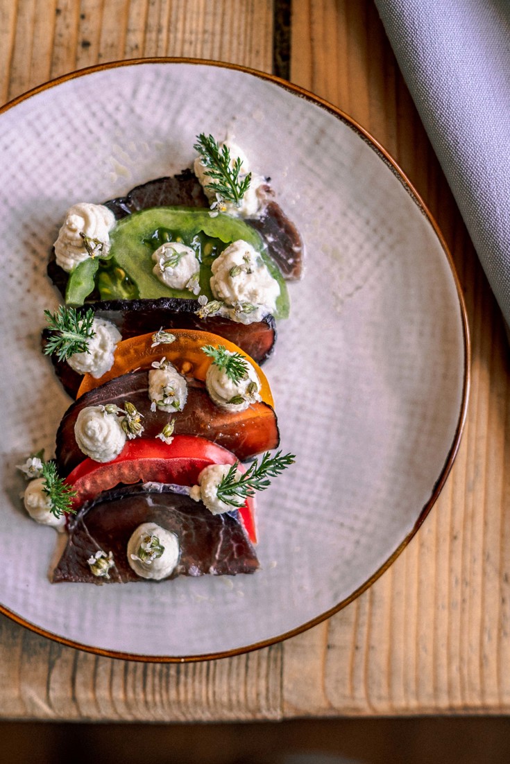 Tomato, Yarrow and Ricotta Recipe - Great British Chefs