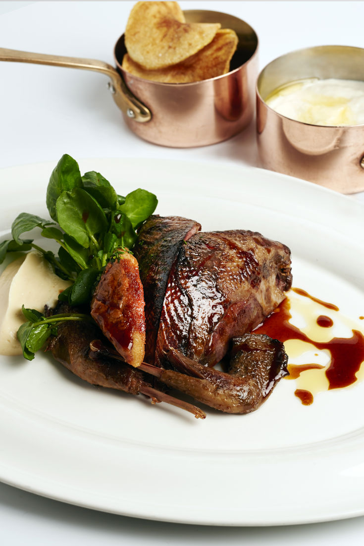 Roast Grouse, Game Chips and Bread Sauce Recipe - Great British Chefs