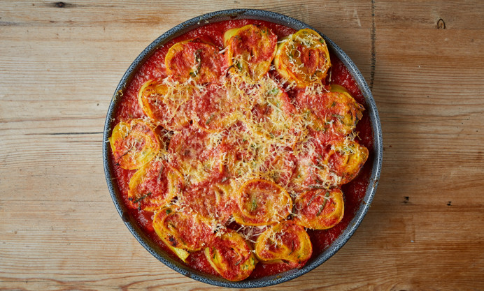 Tomato and Butternut Squash Rotolo Recipe - Great British Chefs