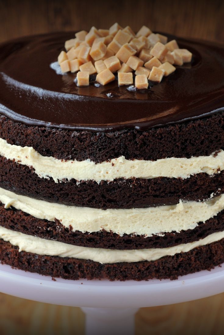 Caramel Chocolate Fudge Cake at Samantha Tennant blog
