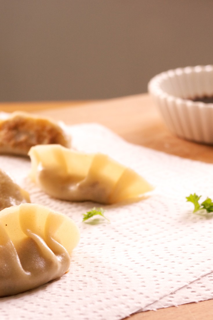 Spicy Quorn & mushroom dumplings recipe - Great British Chefs