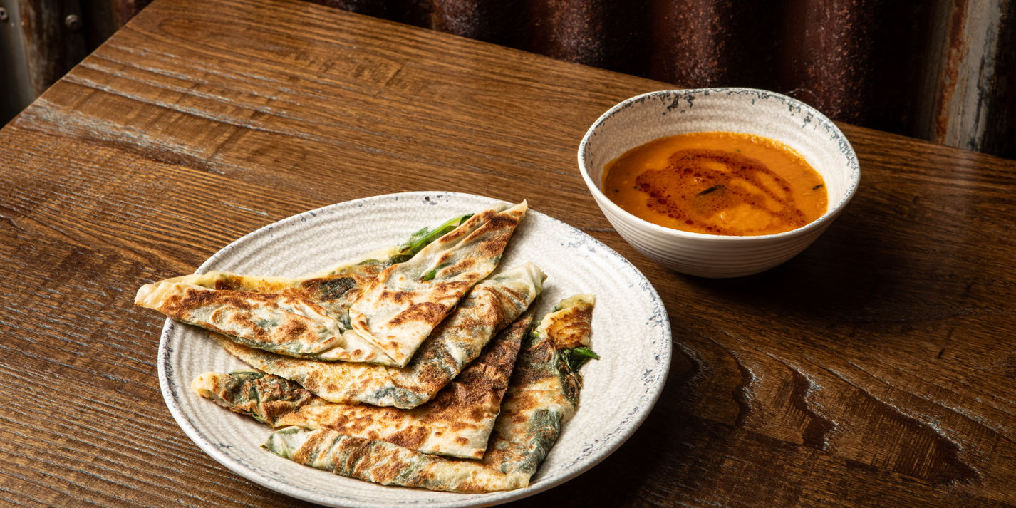 Spinach and Cheese Roti Recipe - Great British Chefs