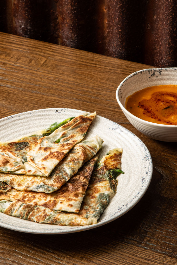 Spinach and Cheese Roti Recipe - Great British Chefs