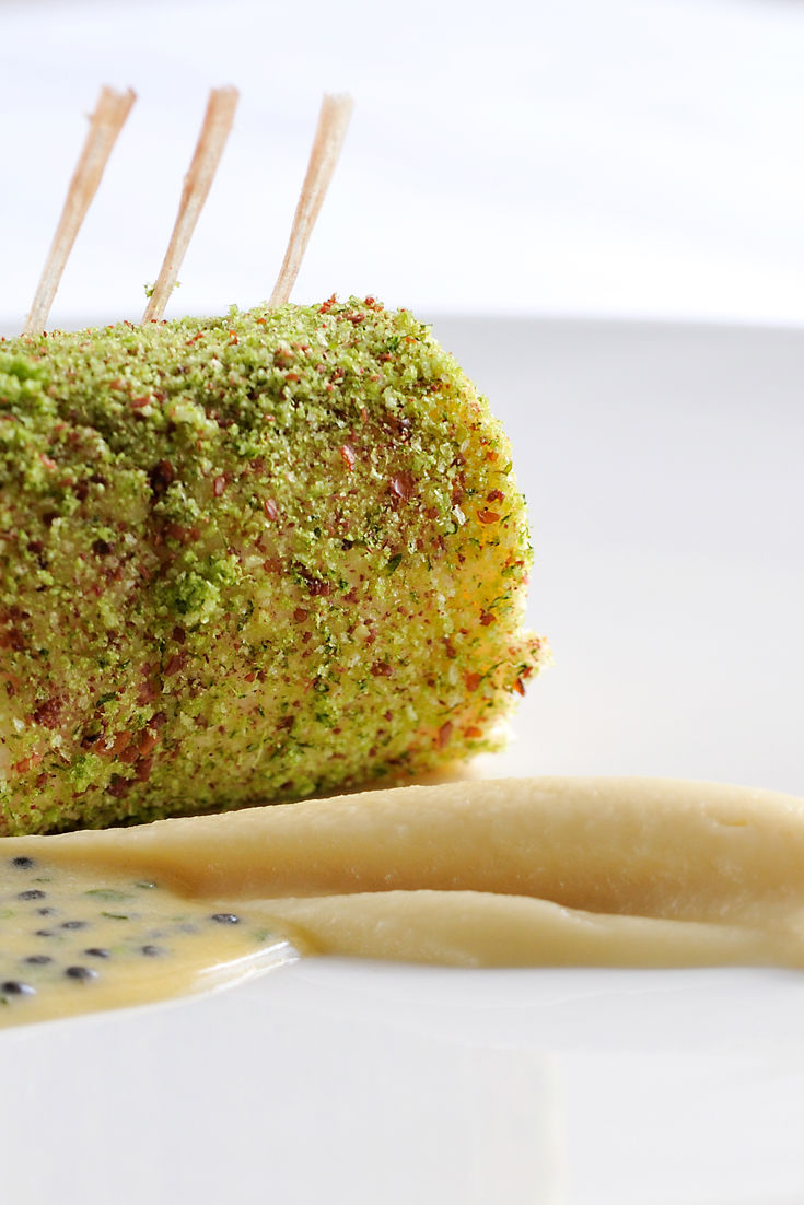 Scallop & Prawn Roulade Recipe with Sous Vide Cauliflower puree - Great ...