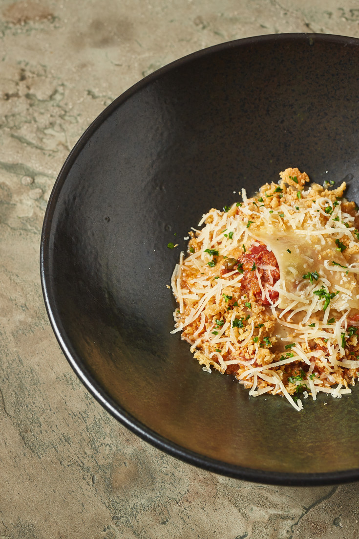 Grey Squirrel Ragù with Celeriac Lasagne Recipe - Great British Chefs