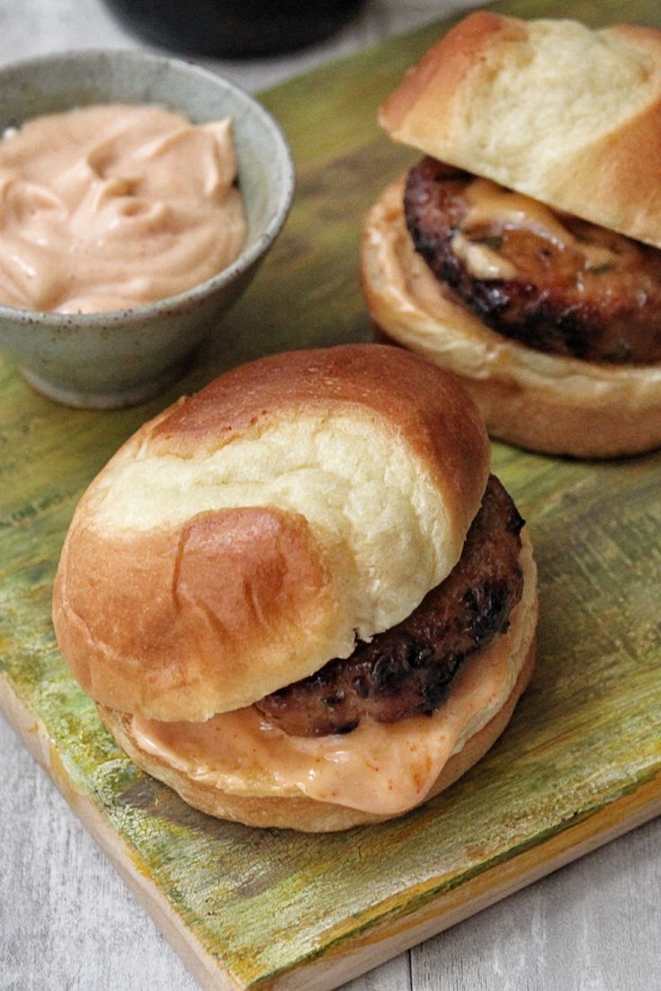 Mini Teriyaki Pork Burgers Recipe - Great British Chefs