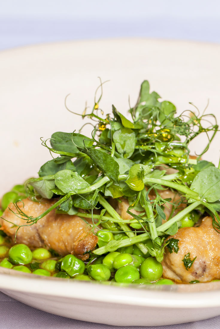 Lamb Sweetbread with Peas Recipe - Great British Chefs