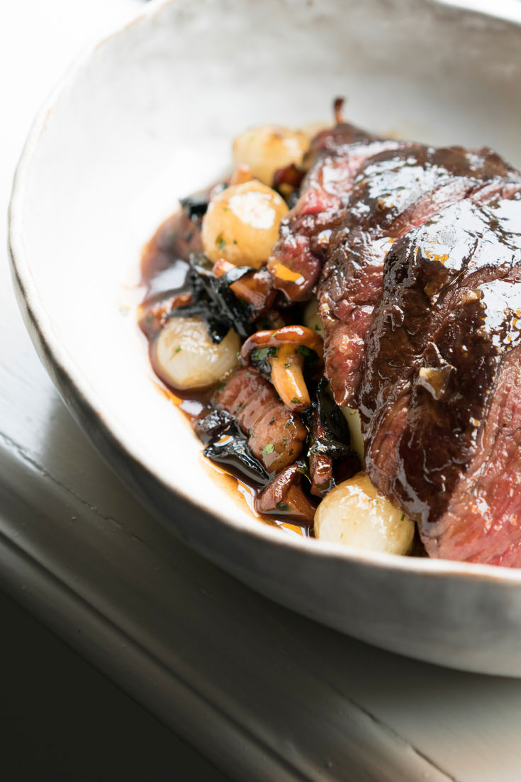 Grilled Onglet Recipe Video - Great British Chefs