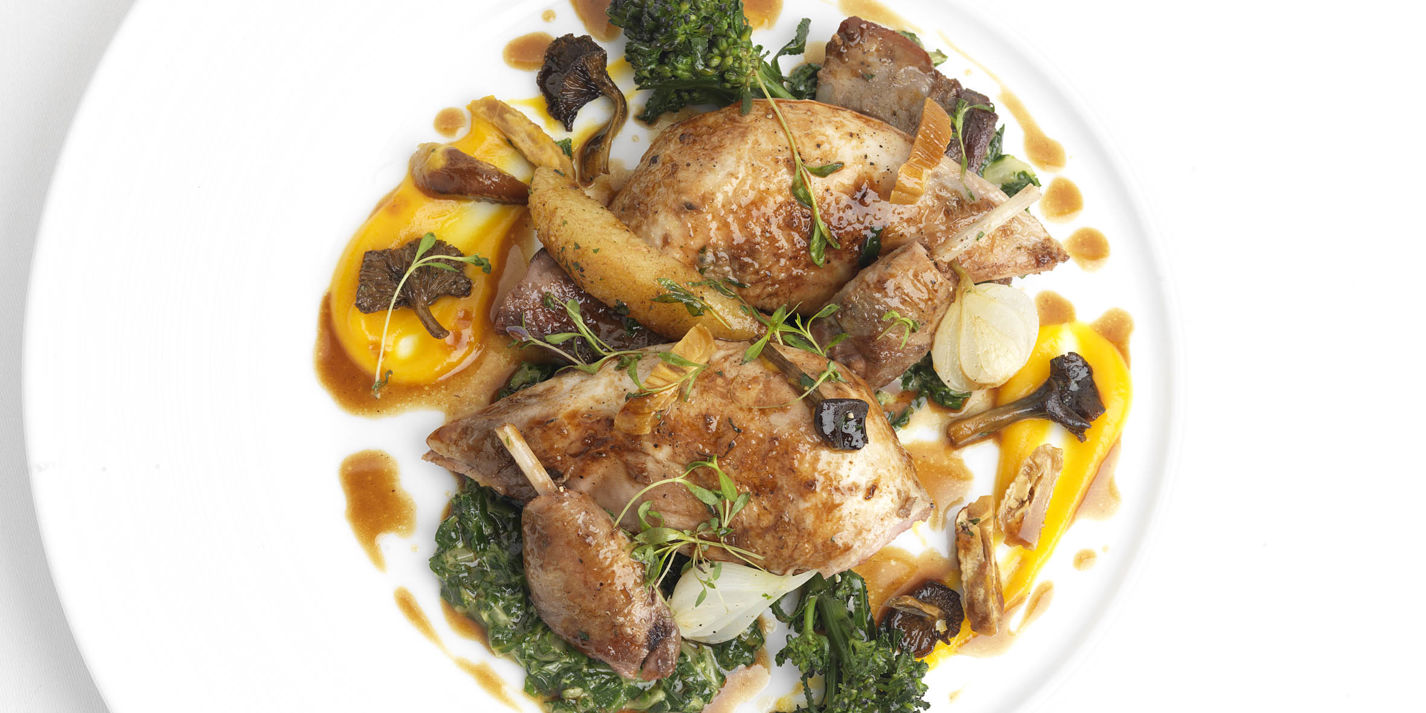 Partridge with Chestnuts Recipe - Great British Chefs