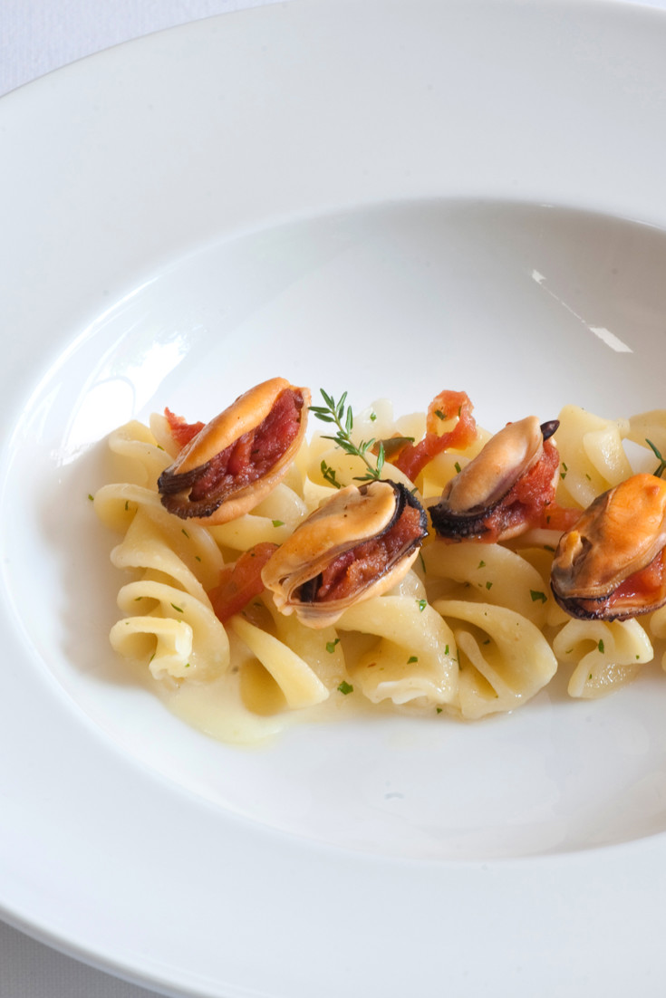 Fusilloni Recipe with Mussels - Great Italian Chefs