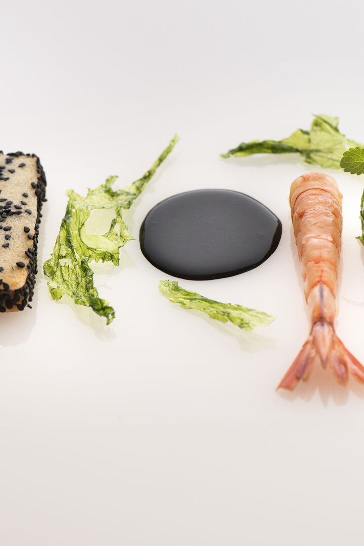 Red Prawn and Cuttlefish Recipe - Great Italian Chefs