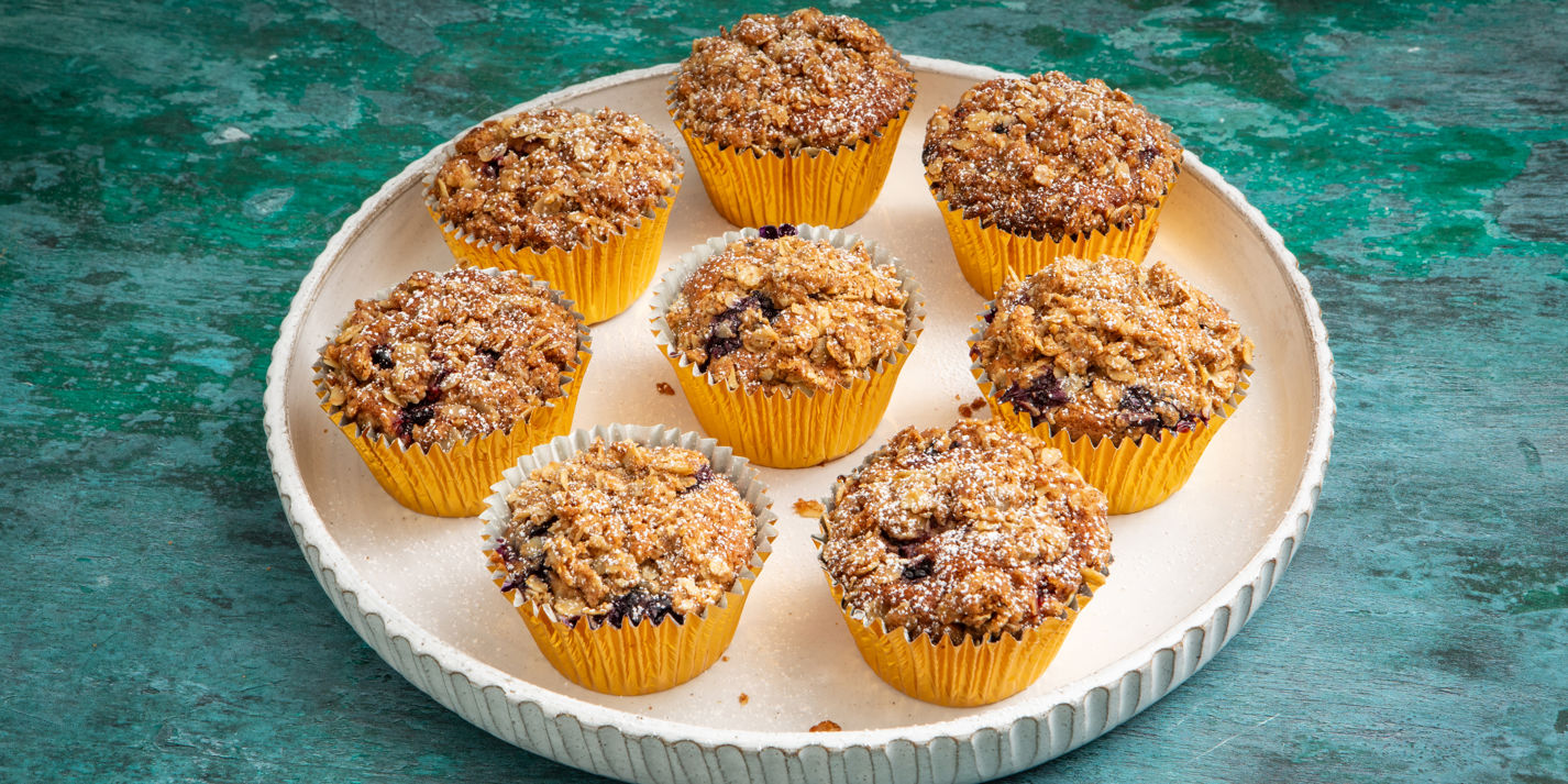 Spelt and Berry Crumble Muffins Recipe - Great British Chefs