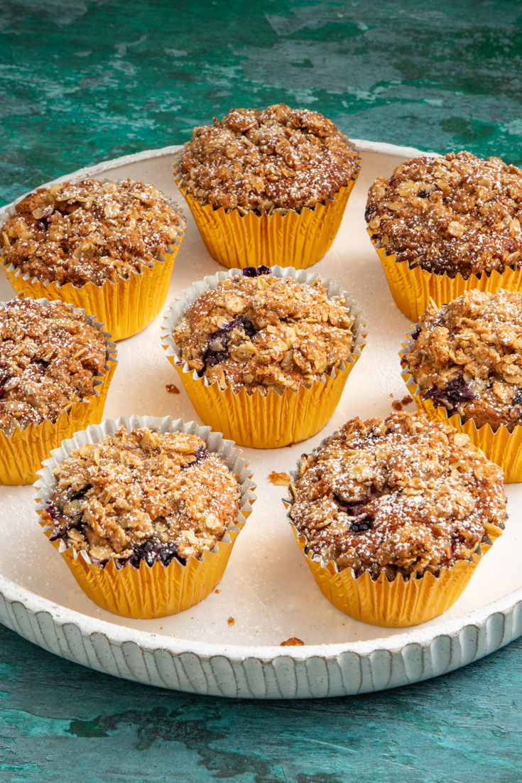 Spelt and Berry Crumble Muffins Recipe - Great British Chefs
