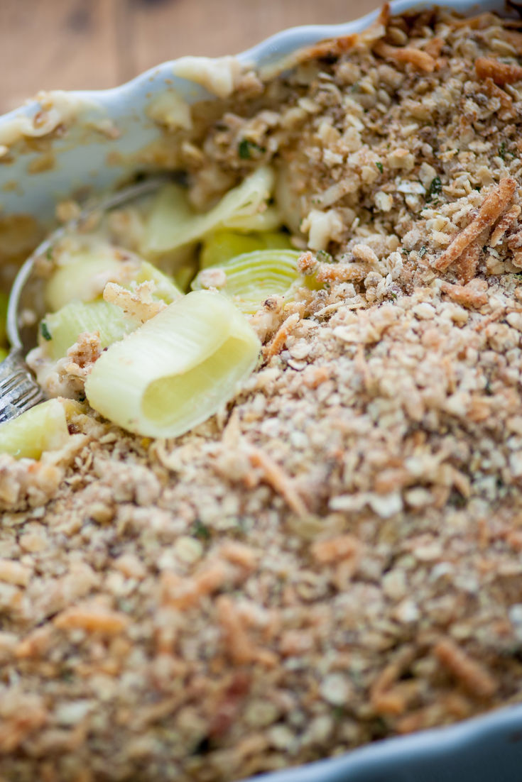 Leek Crumble Recipe - Great British Chefs