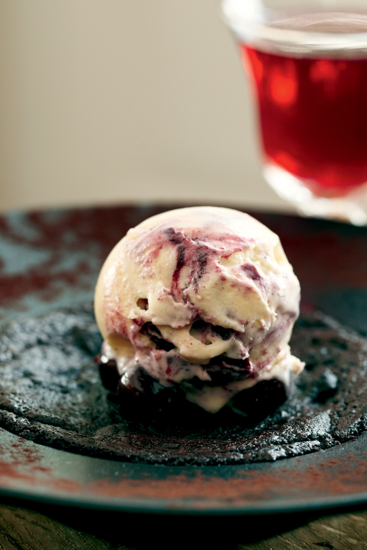 Chocolate and Sloe Gin Pudding Recipe - Great British Chefs