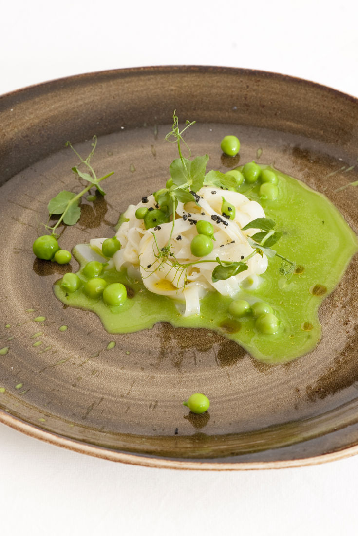 Cuttlefish and Pea Recipe - Great Italian Chefs