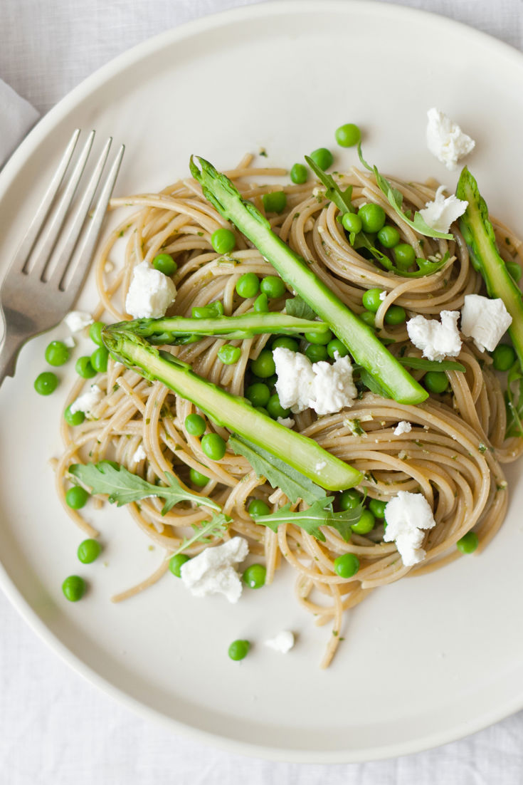 Asparagus Spaghetti Recipe - Great British Chefs