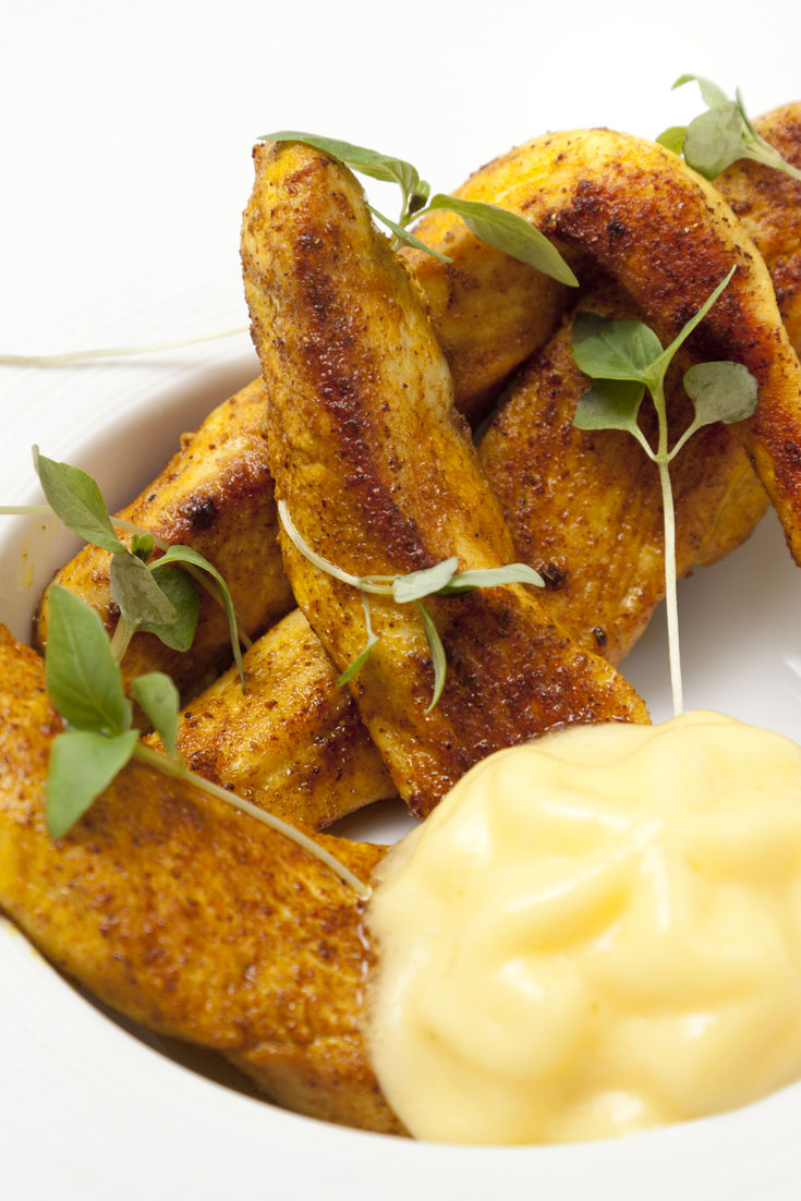 Curried Chicken Recipe With Mango Mayonnaise - Great British Chefs