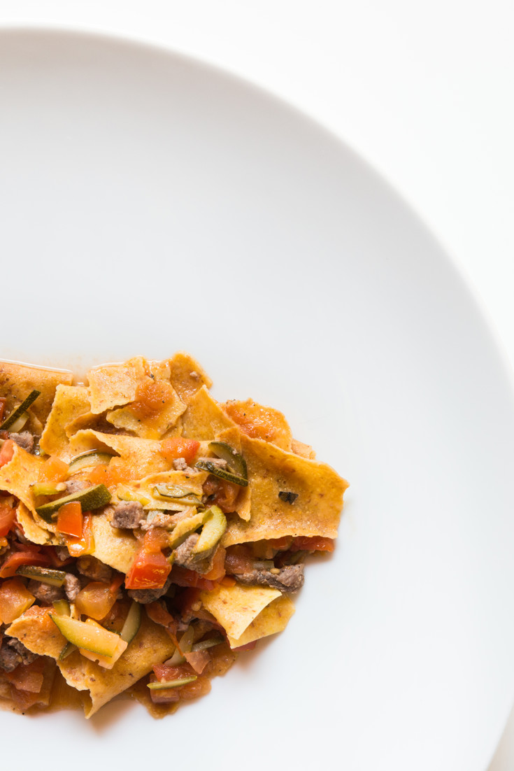 Mlinci and Vegetables Recipe - Great Italian Chefs