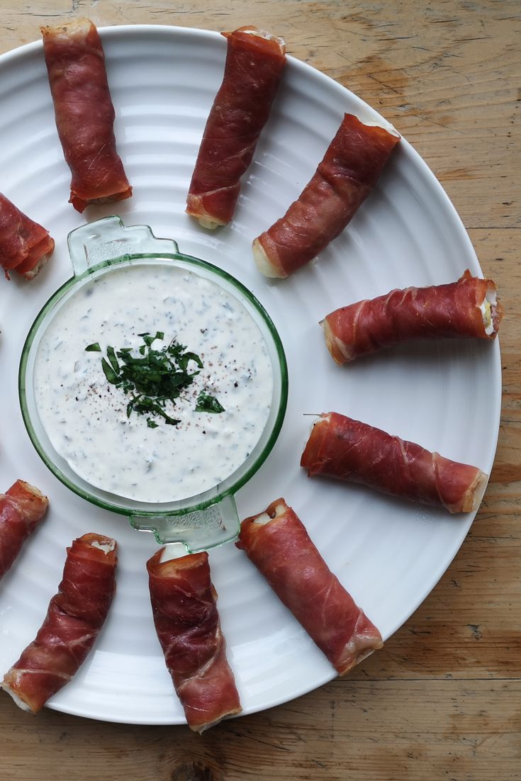 Monkfish and Parma Ham Canapé Recipe - Great British Chefs